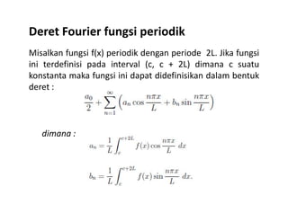 2 deret fourier | PDF