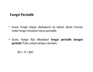 2 deret fourier | PDF