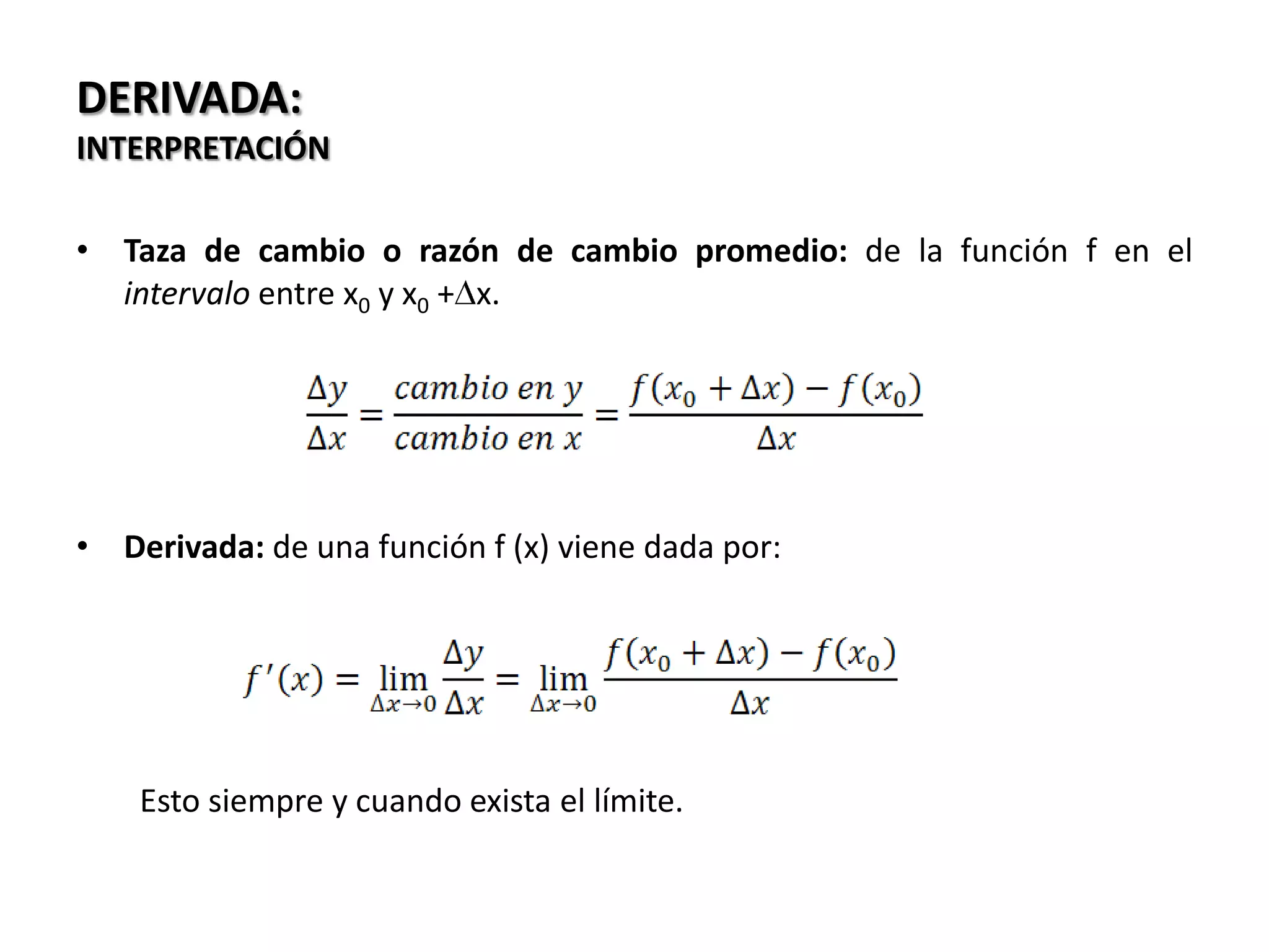 2 derivada de una funcion | PPT | Physics | Science