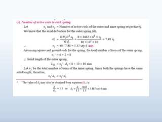 2 Design of helical springs | PPTX