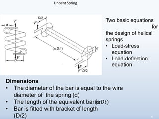 2 Design of helical springs | PPTX