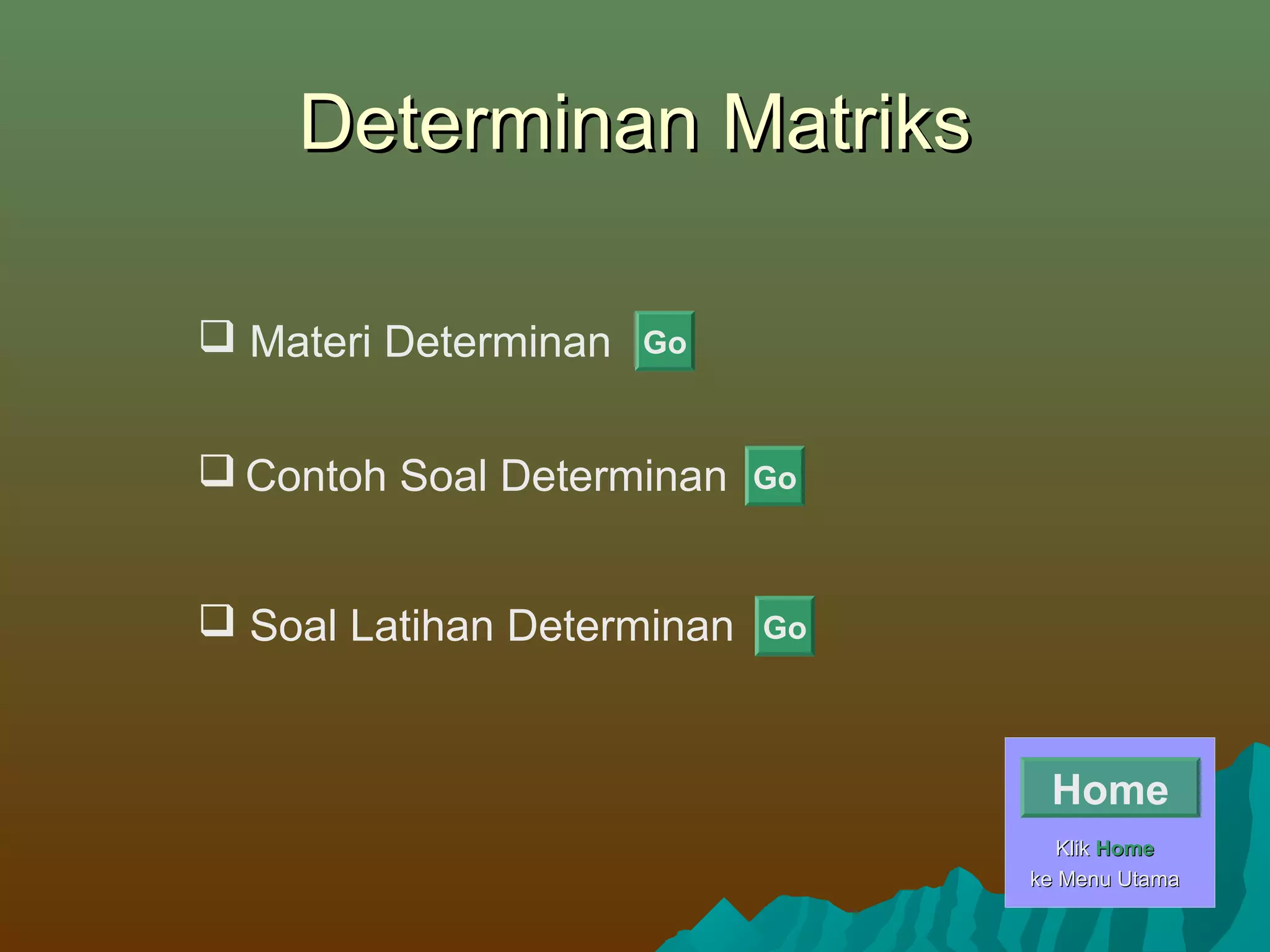 2 determinan matriks | PPT