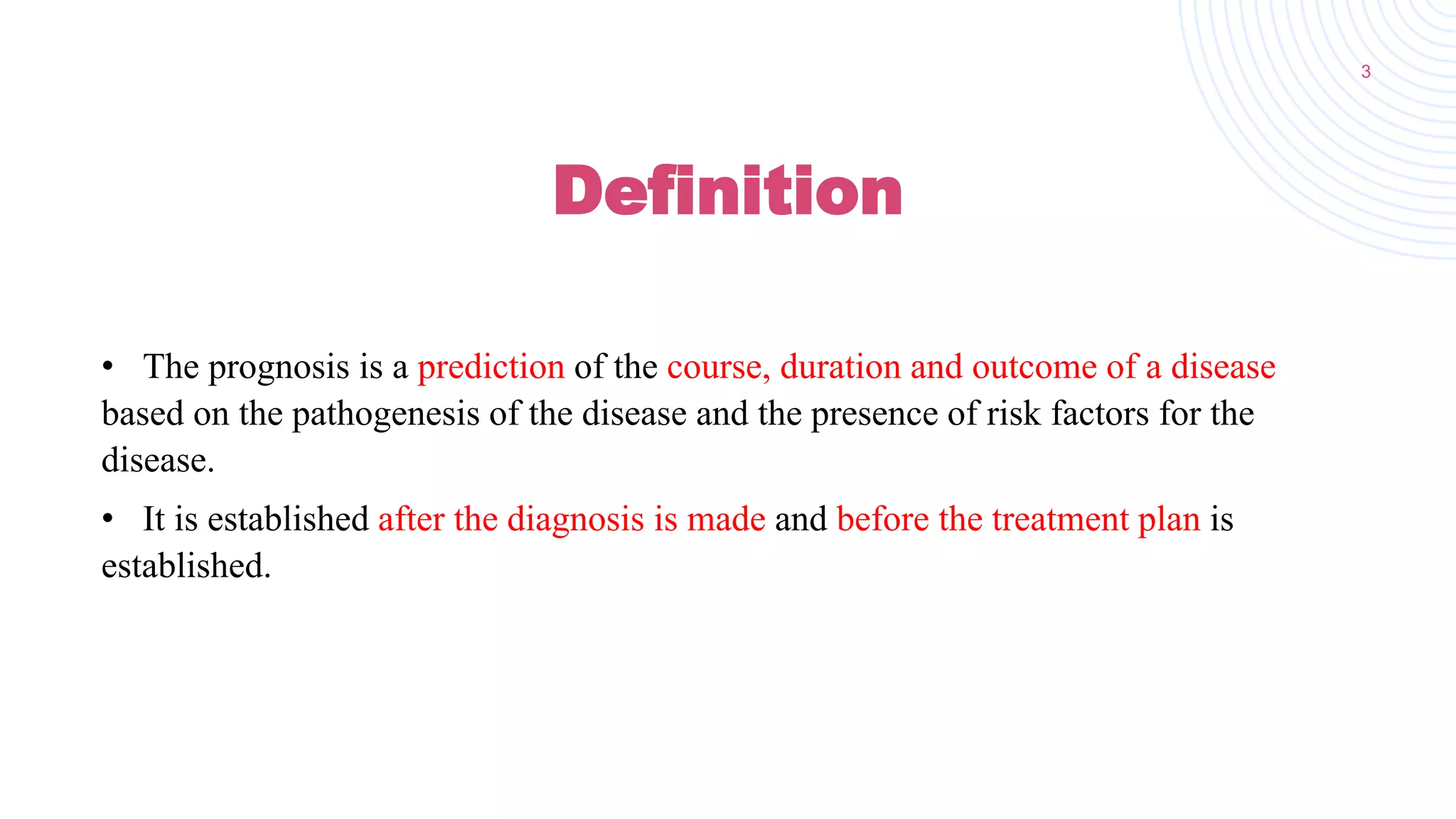 Determination of prognosis & Treatment plan | PDF