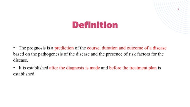 Determination of prognosis & Treatment plan | PDF