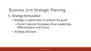 Developing marketing strategies and plans | PPTX