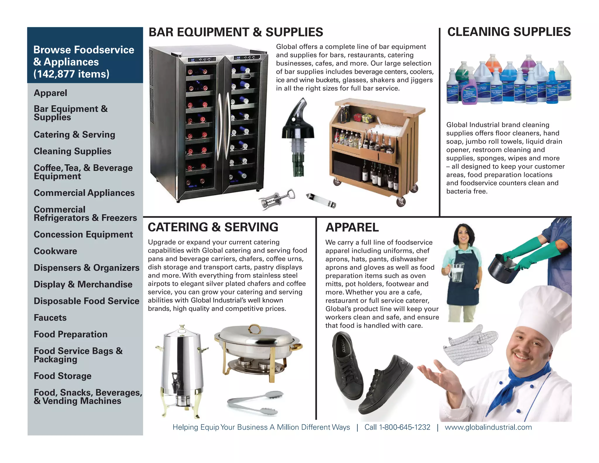 Global Equipment Brochure - Foodservice | PDF