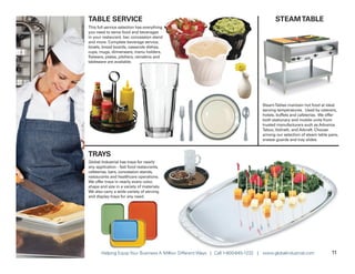 Global Equipment Brochure - Foodservice | PDF