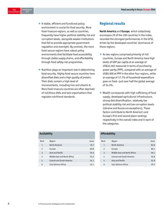 Food Security in Focus: Europe | PDF