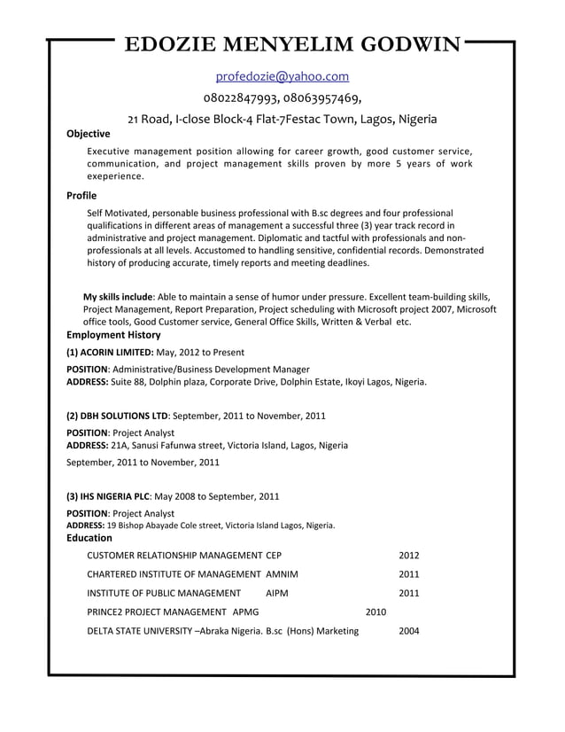 EDOZIE GODWIN M. | PDF