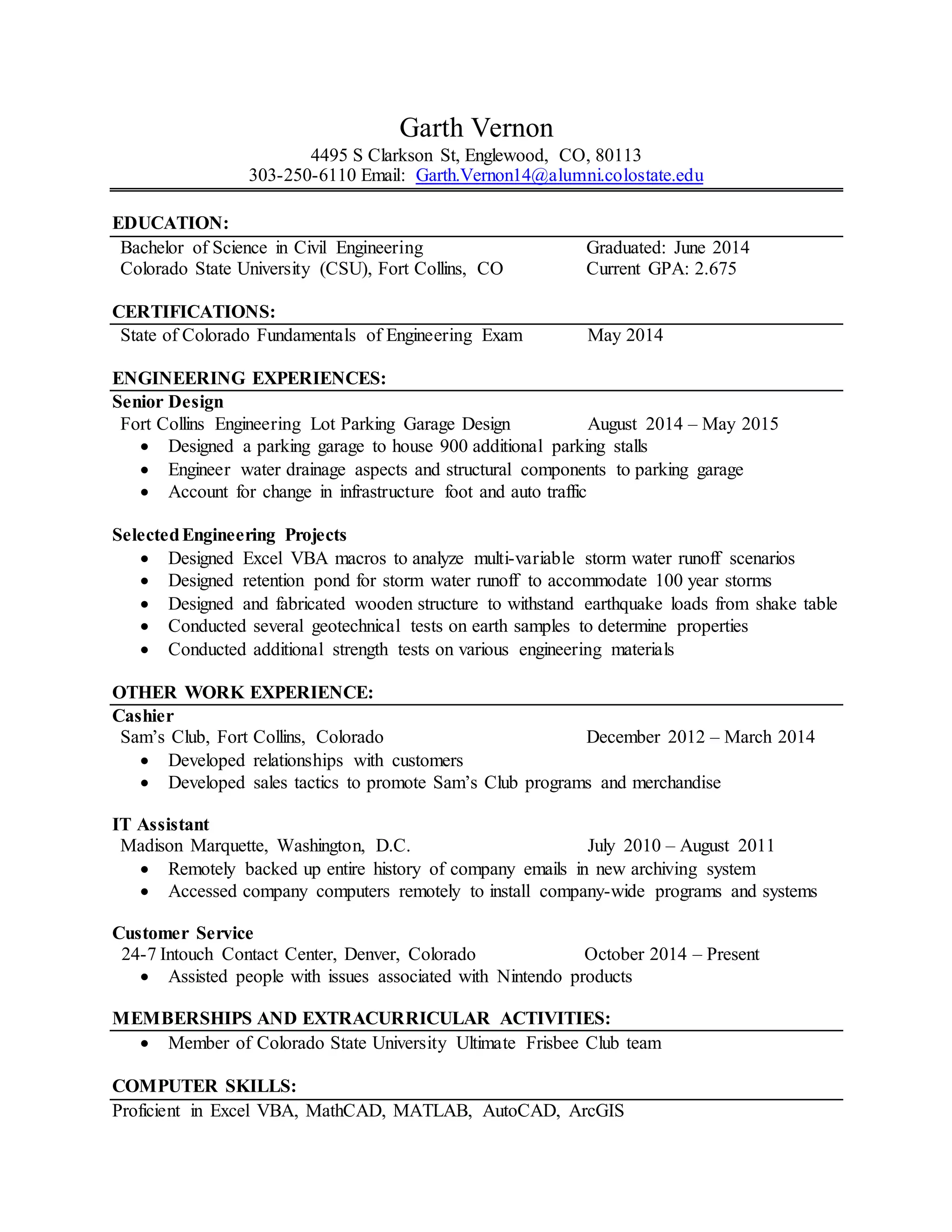 My Resume | DOCX