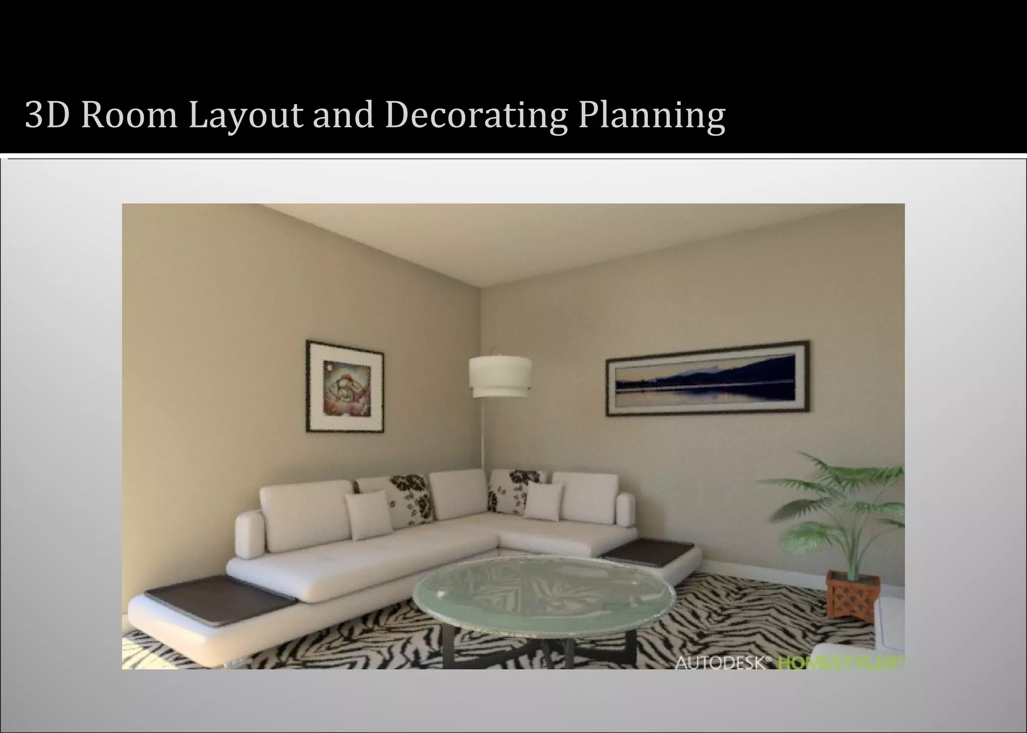 2 D Floorplans and 3D Drawings and Complete Furniture and Fixture ...