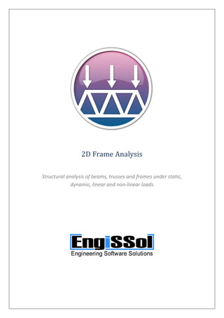 User Manual for 2D Frame Analysis Software | PDF
