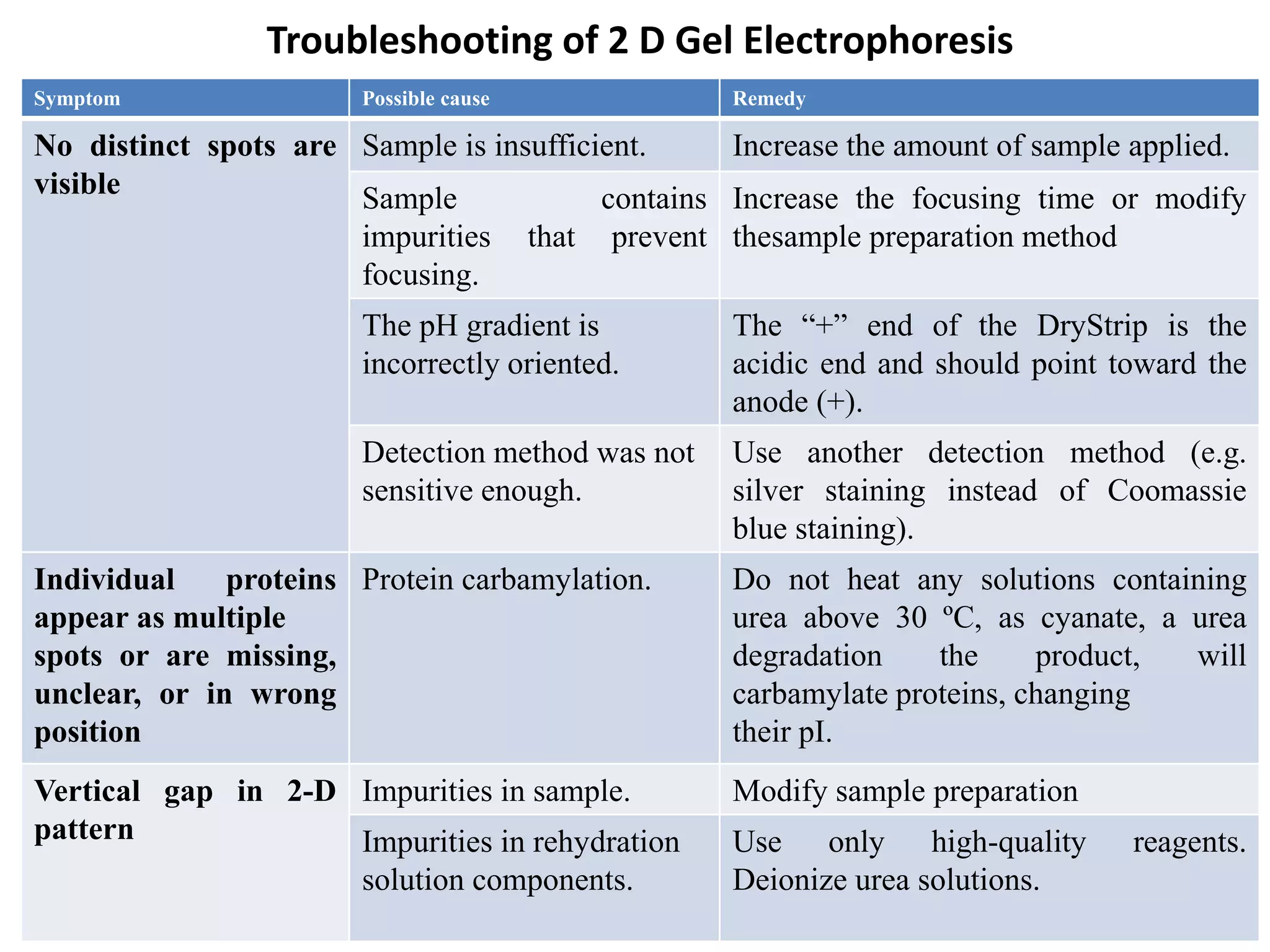 2 d gel electrophoresis | PPTX