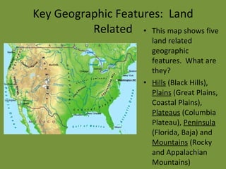 2d geographic features | PPT