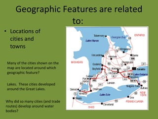 2d geographic features | PPT