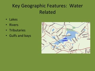 2d geographic features | PPT