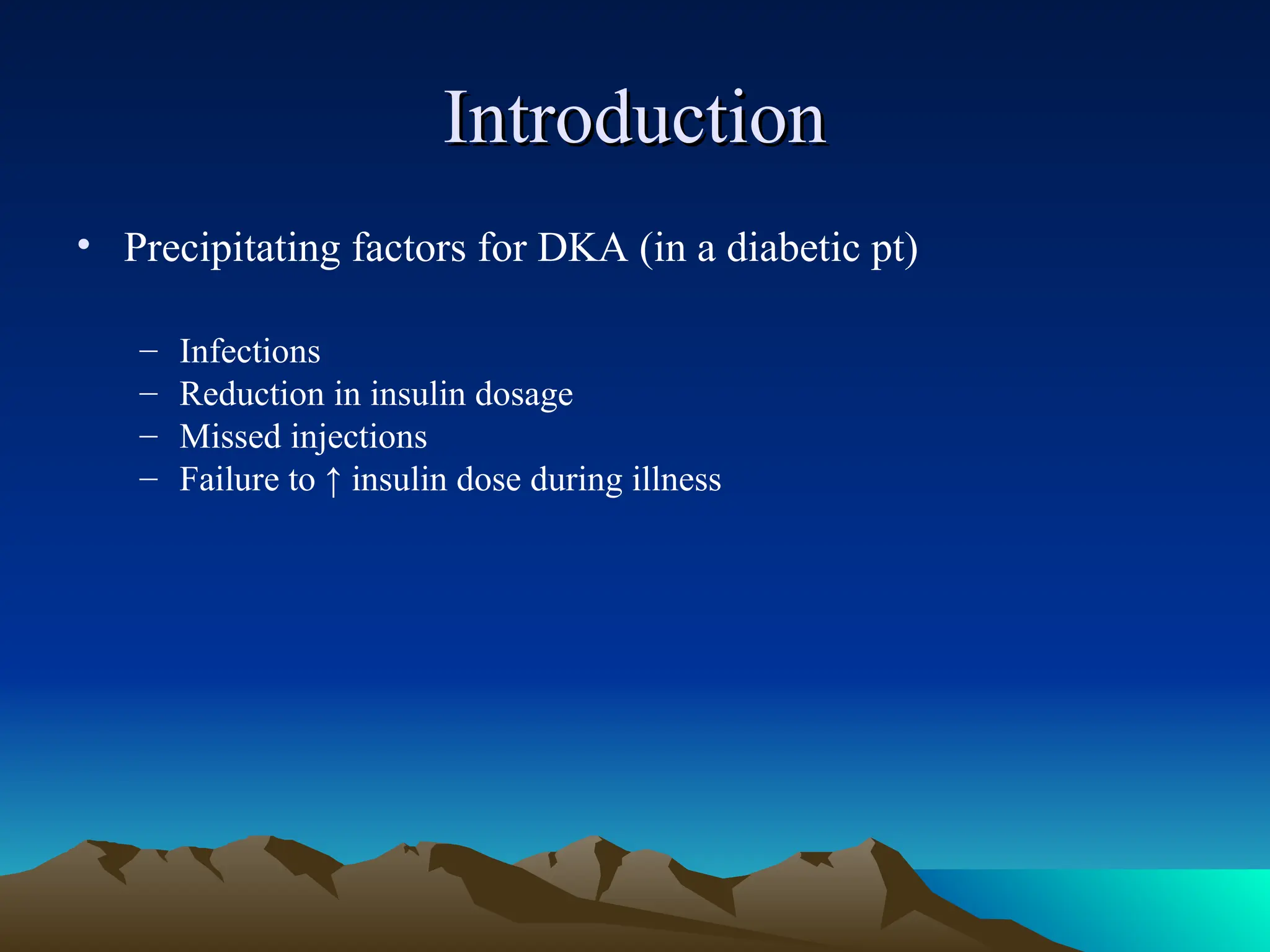 2 DIABETES KETOACIDOSIS (DKA) presentation | PPT