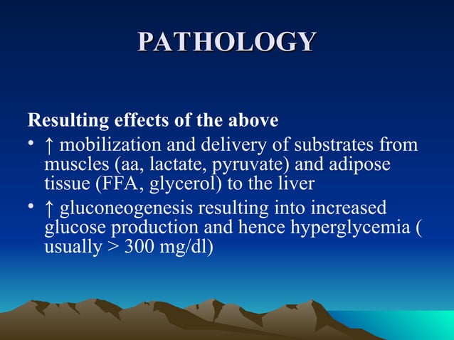 2 DIABETES KETOACIDOSIS (DKA) presentation | PPT