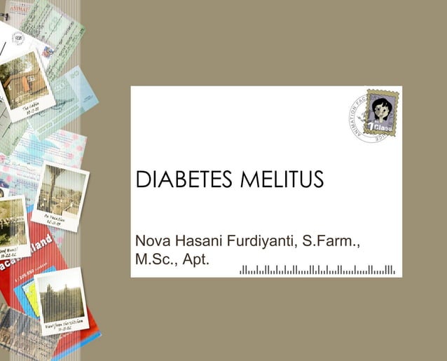 Farmakoterapi Diabtes Melitus Tipe 1 Dan Tipe 2 Pdf