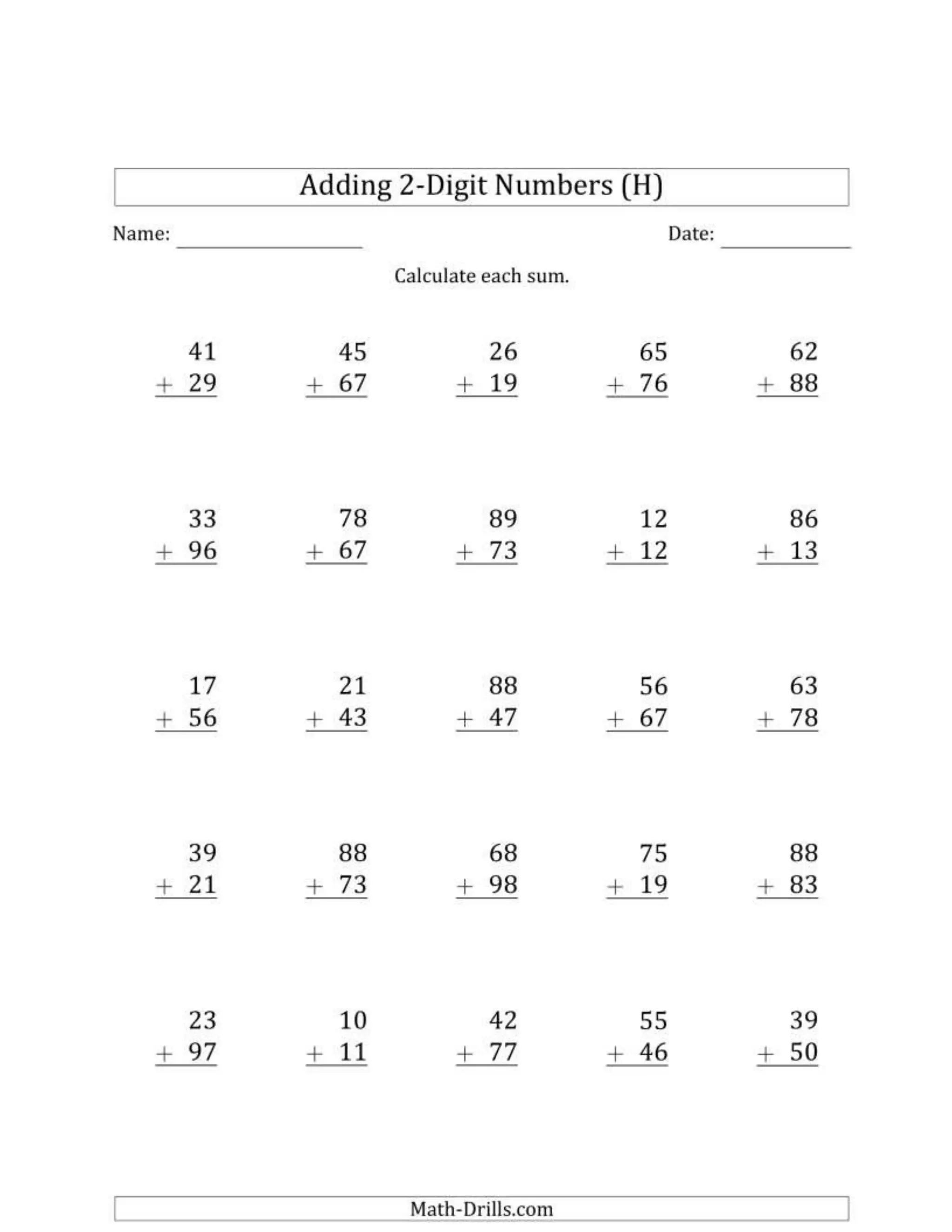 2DIGIT addition worksheet.doc