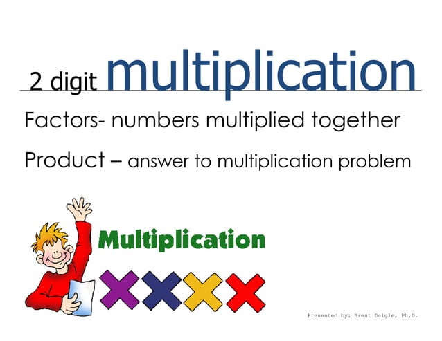 2 Digit Multiplication Easily Explained | PDF