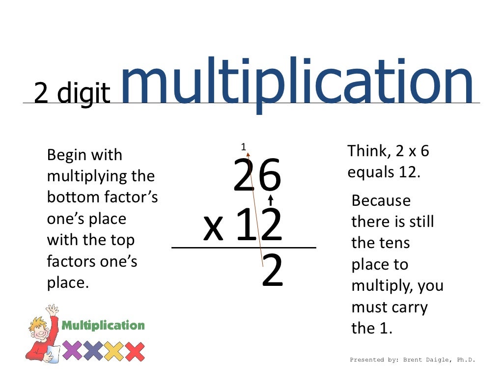 2 Digit Multiplication Easily Explained 2 Digit Multiplication Easily Explained