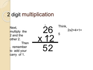 2digitmultiply | PPTX
