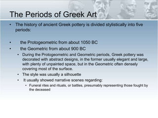 2 dimensional greek art | PPTX | Arts and Crafts | Hobbies & Interests