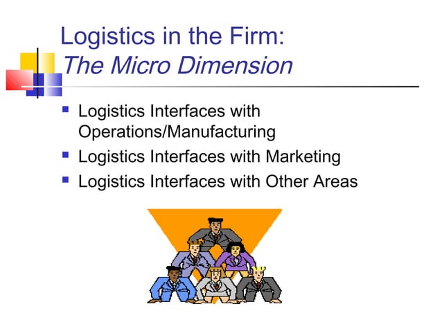 DIMENSION OF LOGISTICS | PPT