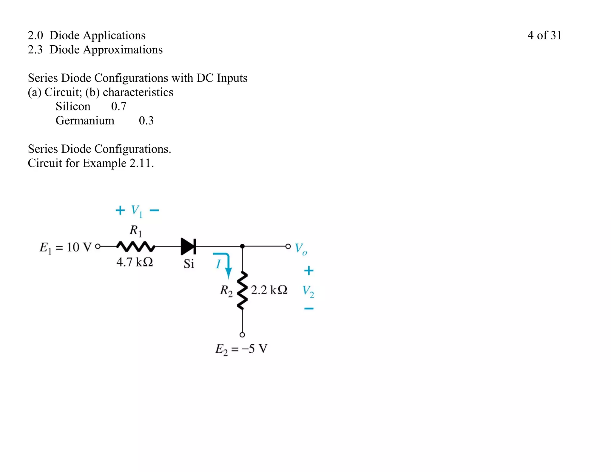 2 diode applications | PDF