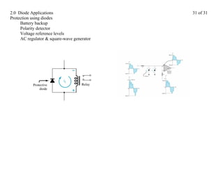 2 diode applications | PDF
