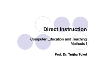 2_DirectInstruction teching method presentation | PPT