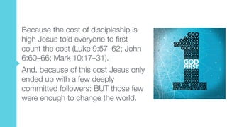 2 Discipleship: the importance and cost | PPT