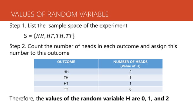 Discrete and Continuous Random Variable | PPTX | Physics | Science