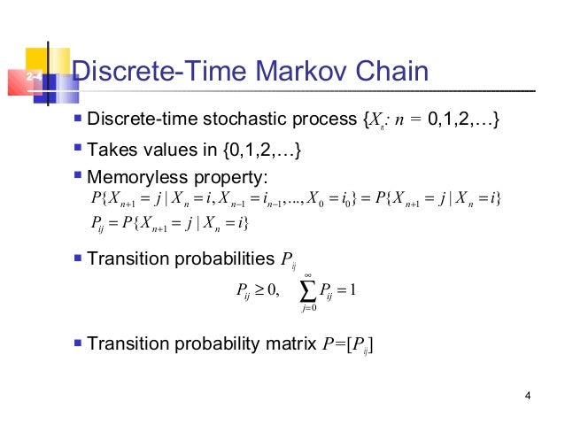 2 discrete markov chain
