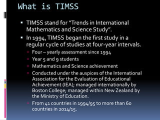 2 discussion issues on timss and pisa. | PPTX