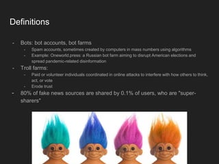 Disinformation and Deepfakes: The Urgent Need for Visual Literacy | PPTX