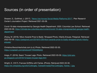 Disinformation and Deepfakes: The Urgent Need for Visual Literacy | PPTX