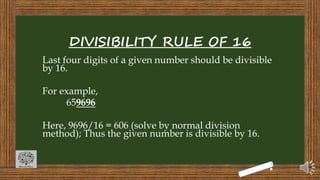 2 DIVISIBILITY RULE PART-2.pptx