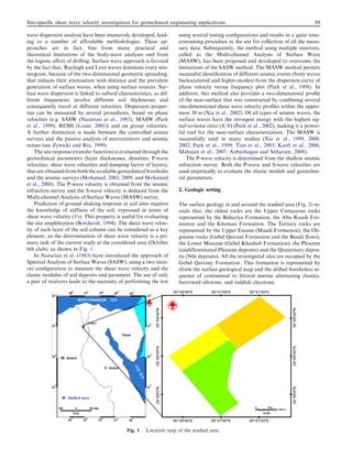 2D MASW ANALYSIS FOR GEOTECHNICAL ENGINEERING | PDF