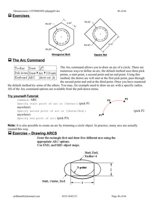 2D CAD worksheet | PDF