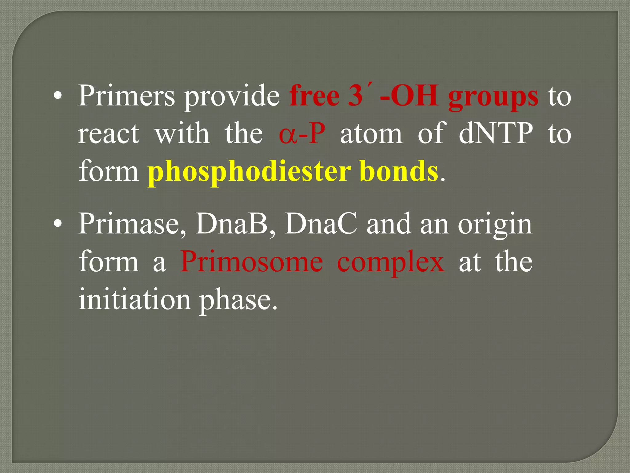 2 dna replication pro & euk. | PPTX