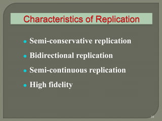 2 dna replication pro & euk. | PPTX