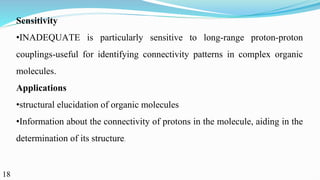 NUCLEAR MAGNETIC SPECTROSCOPY2D NMR,HETCOR, INADEQUATE.pptx