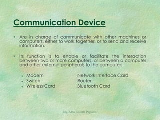 2do. class, Peripheral Device | PPT