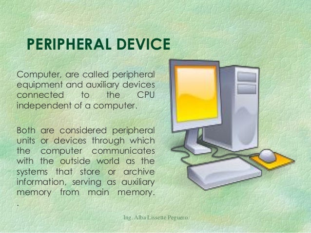 2do. class, Peripheral Device