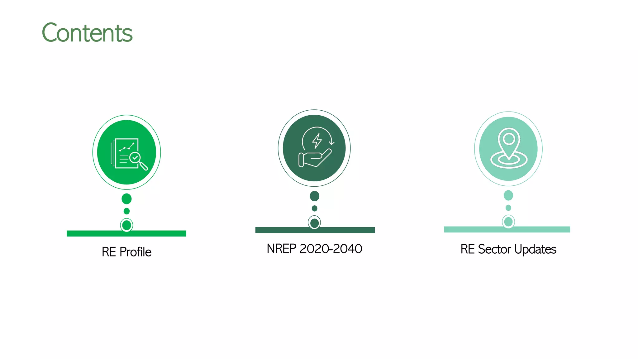National Renewable Energy Program (NREP) 2020-2040 and sector updates ...