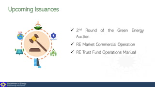 National Renewable Energy Program (NREP) 2020-2040 and sector updates ...