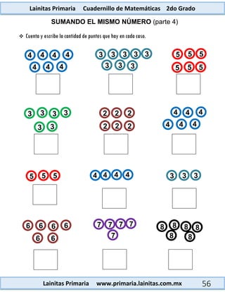 Hojas De Matemáticas Imprimibles Gratis Para Segundo Grado