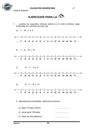 2do grado algebra | DOC